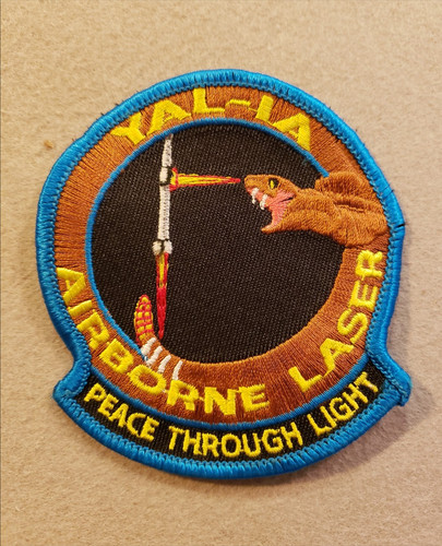 YAL-1A Airborne Laser Patch | BunkerMilitary