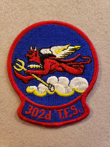 302d Tactical Fighter Squadron Patch | BunkerMilitary
