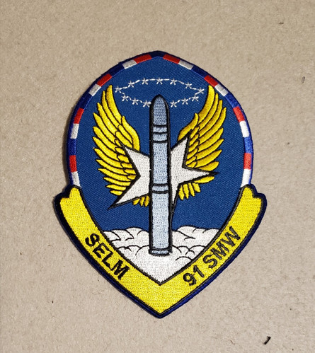 91st Strategic Missile Wing Patch- SELM | BunkerMilitary