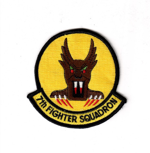 7th Fighter Squadron Patch | BunkerMilitary