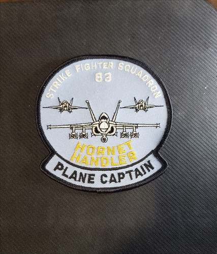 VFA-83 Strike Fighter Squadron Patch - Plane Captain | BunkerMilitary