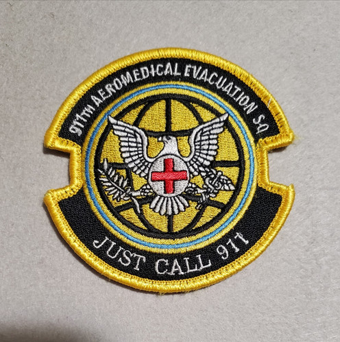 911th Aeromedical Evacuation SQ Patch - Hook & Loop | BunkerMilitary