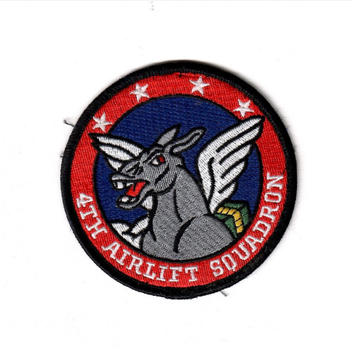 4th Military Airlift Squadron Patch | BunkerMilitary