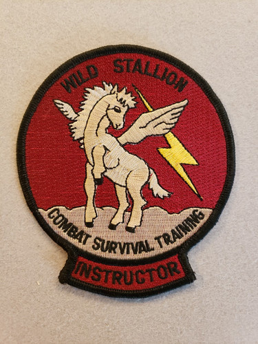 USAF Wild Stallion Combat Survival Training Instructor patch | BunkerMilitary