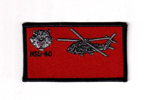 HSL-40 Flight Suit Name Tag | BunkerMilitary