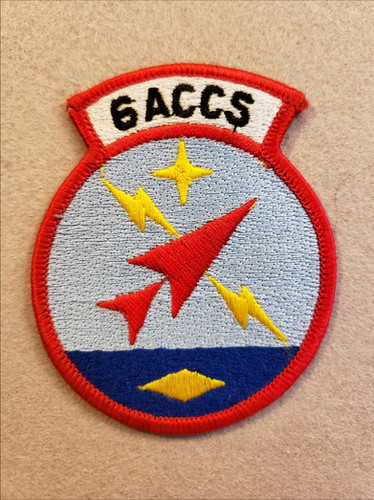 6th Airborne Command & Control Squadron Patch | BunkerMilitary