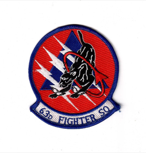 63d Fighter Squadron Patch | BunkerMilitary