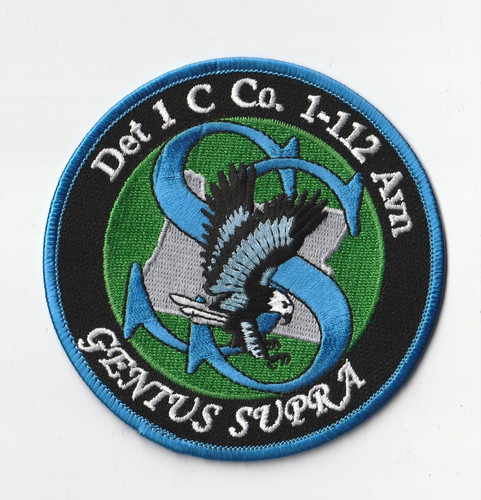 1-112 Aviation - Det 1 - C-Co. Patch | BunkerMilitary