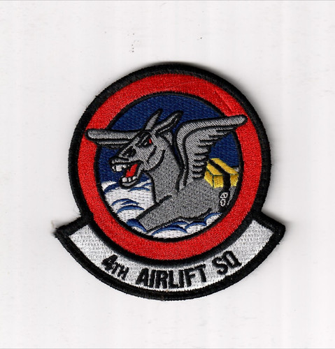 4th Airlift Squadron Patch | BunkerMilitary