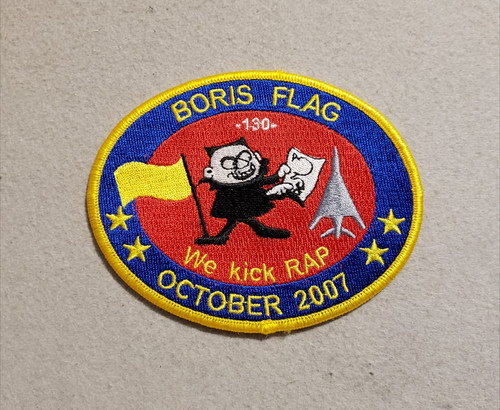 37th BS Boris Flag October 2007 Patch | BunkerMilitary