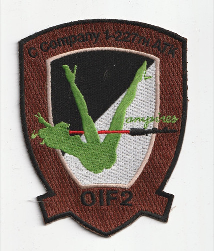 1-227 ATK / Co.C / OIF2 Patch | BunkerMilitary