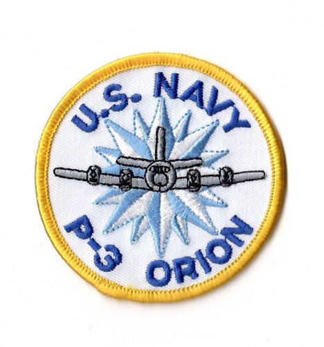 US Navy P-3 Orion 3" Patch | BunkerMilitary