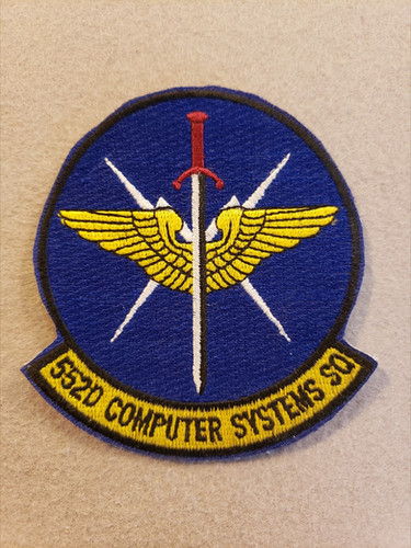 552nd Computer Systems Squadron Patch | BunkerMilitary