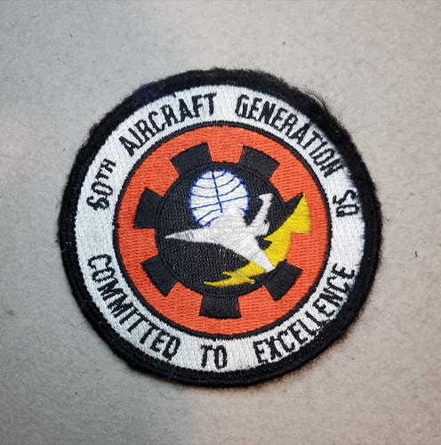 60th Aircraft Generation Squadron Patch | BunkerMilitary