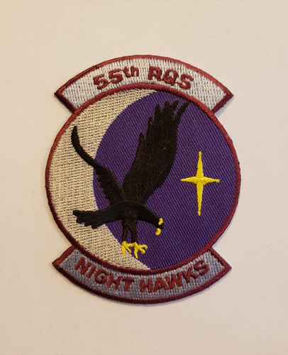 55th Rescue Squadron Purple Patch | BunkerMilitary