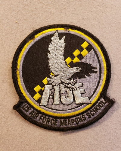 USAF Weapons School Patch - F-15E | BunkerMilitary