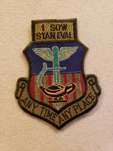 1st Special Operations Wing Patch - Stan/Eval | BunkerMilitary