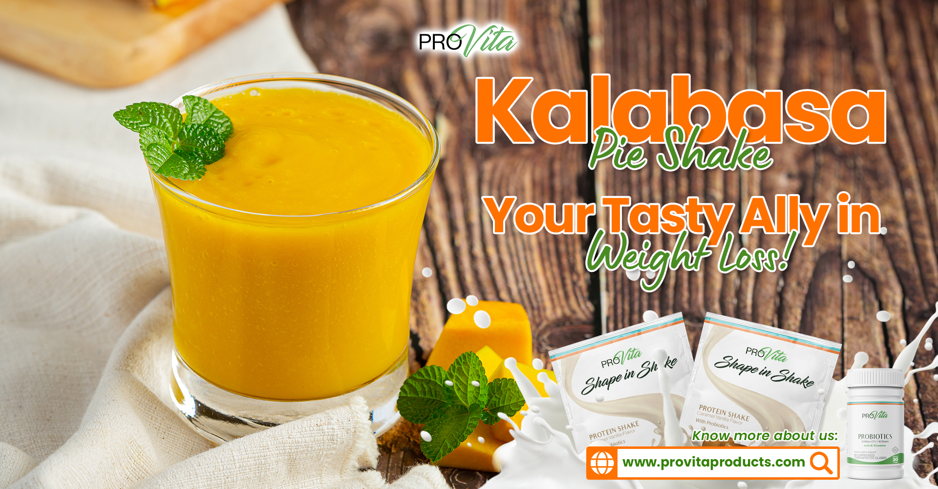 Kalabasa Pie Shake - Your Tasty Ally in Weight Loss!