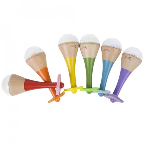 Classic World Rainbow Maracas | The Little Sensory B
