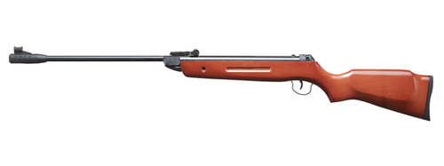 Lancer Air .22 Caliber Pellet Break Barrel Air Rifle - (Black/Wood ...