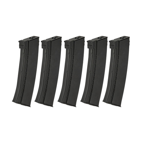 Pack of 5 140 Round AK Mid Capacity Magazines | Lancer Tactical