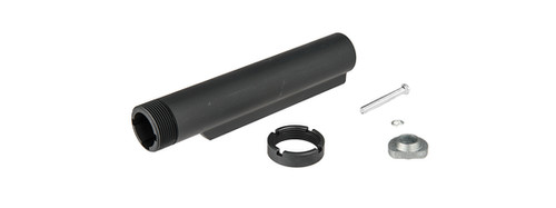 CNC Aluminum Gen 2 AEG M4 Airsoft Buffer Tube (Black) | Lancer Tactical