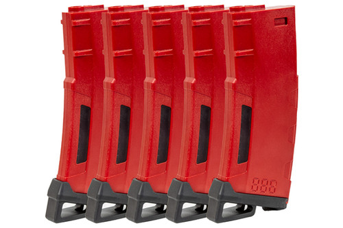 130 Round High Speed Mid-Cap Magazine Pack of 5 | Lancer Tactical