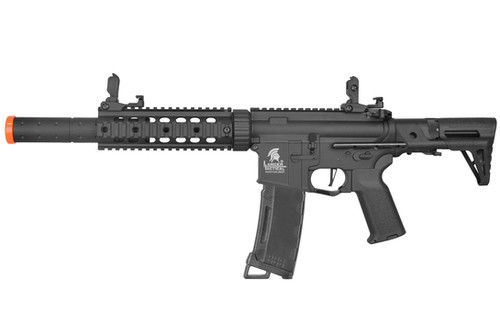 Gen 3 M4 Carbine Airsoft AEG w/ Mock Suppressor & PDW Stock | Lancer ...