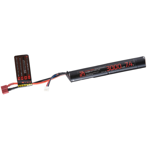 7.4v 3000mAh Lithium-Ion Stick Type Battery (Deans) | Zion Arms