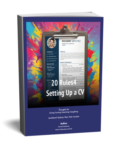 20 Rules4 Setting Up a CV | thinkr