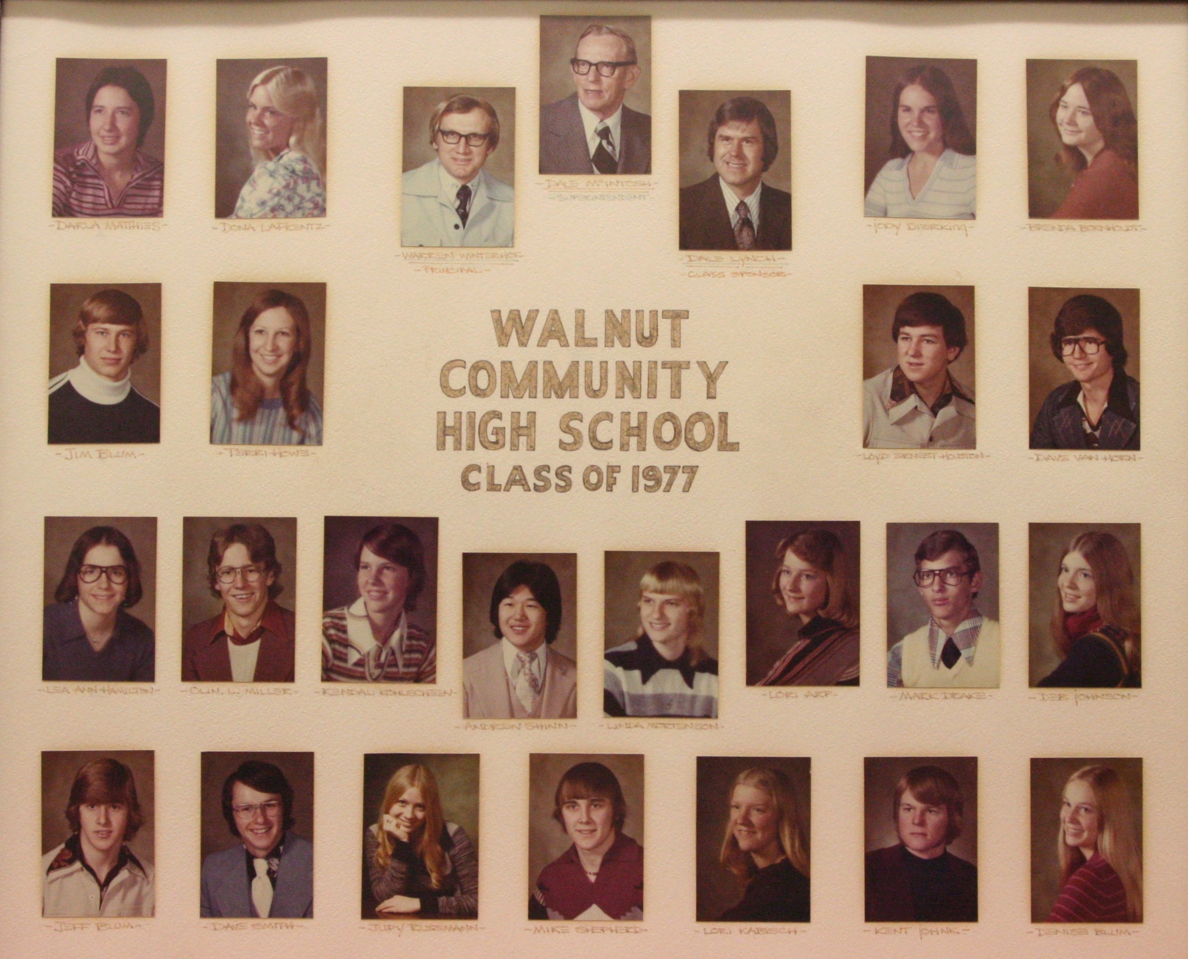 Walnut High School Class Composites