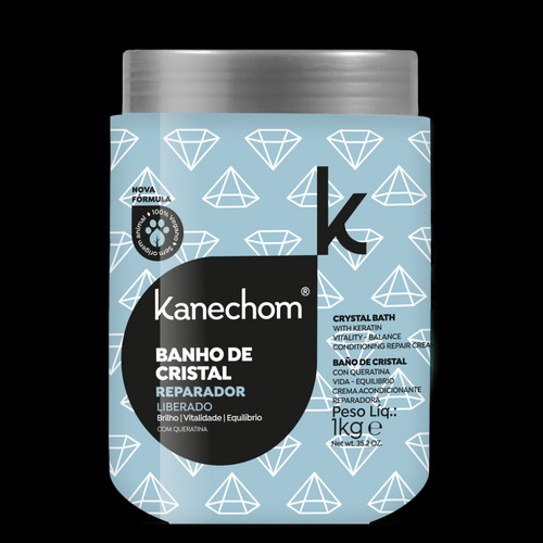Kanechom - Creme Condicionante Banho de Cristal 1Kg - (Repair Cream Net ...