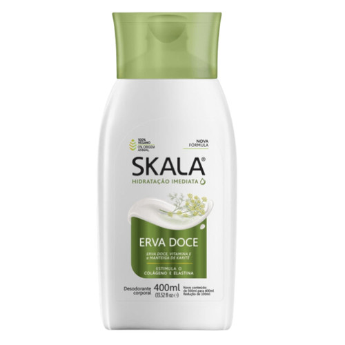 Skala - Corpo - Hidratante Corporal Erva Doce 400ML - Body Moisturizer ...