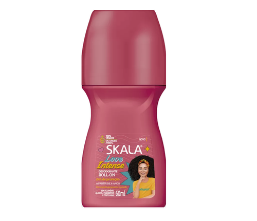 Skala - Linha Corpo - Desodorante Roll On Love Intense 60 Ml ...