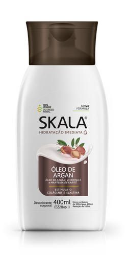Skala - Corpo - Hidratante Corporal Oleo de Argan 400ML - (Body Cream ...