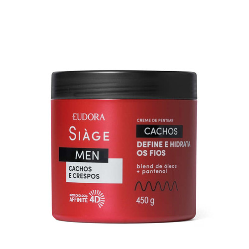 Eudora - Siage Men - Creme para Pentear Cachos 450Gr - (Combing Cream ...