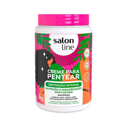 Salon Line - Creme para Pentear Definicao Intensa 1Kg - (Combing Cream ...