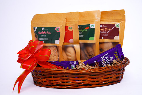 Mini Gift Hamper - 4 Flavors of Assorted Cookies | Thecuriousbakery