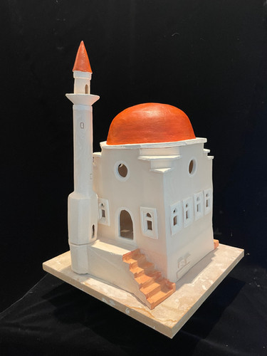KS 43/1 Greek Island Mosque | Kate Shea Ceramics
