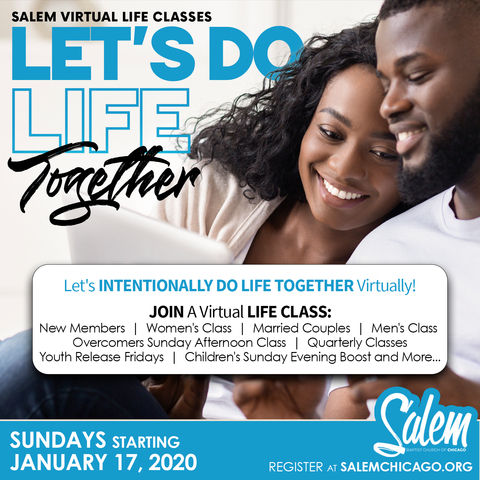 Virtual Life Class | Salem Baptist COC
