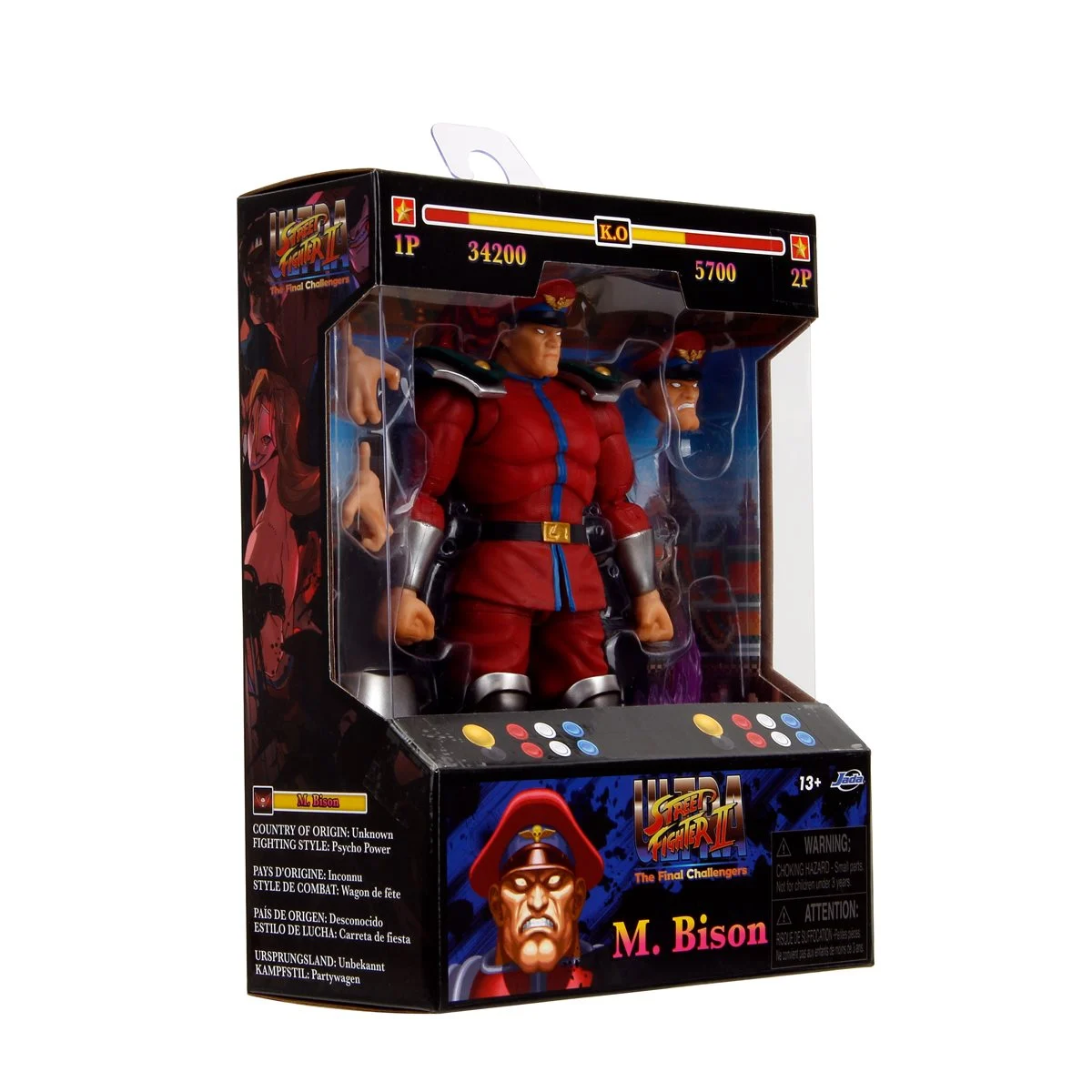 M BISON STREET FIGHTER II JADA TOY | Coleccion Anime1