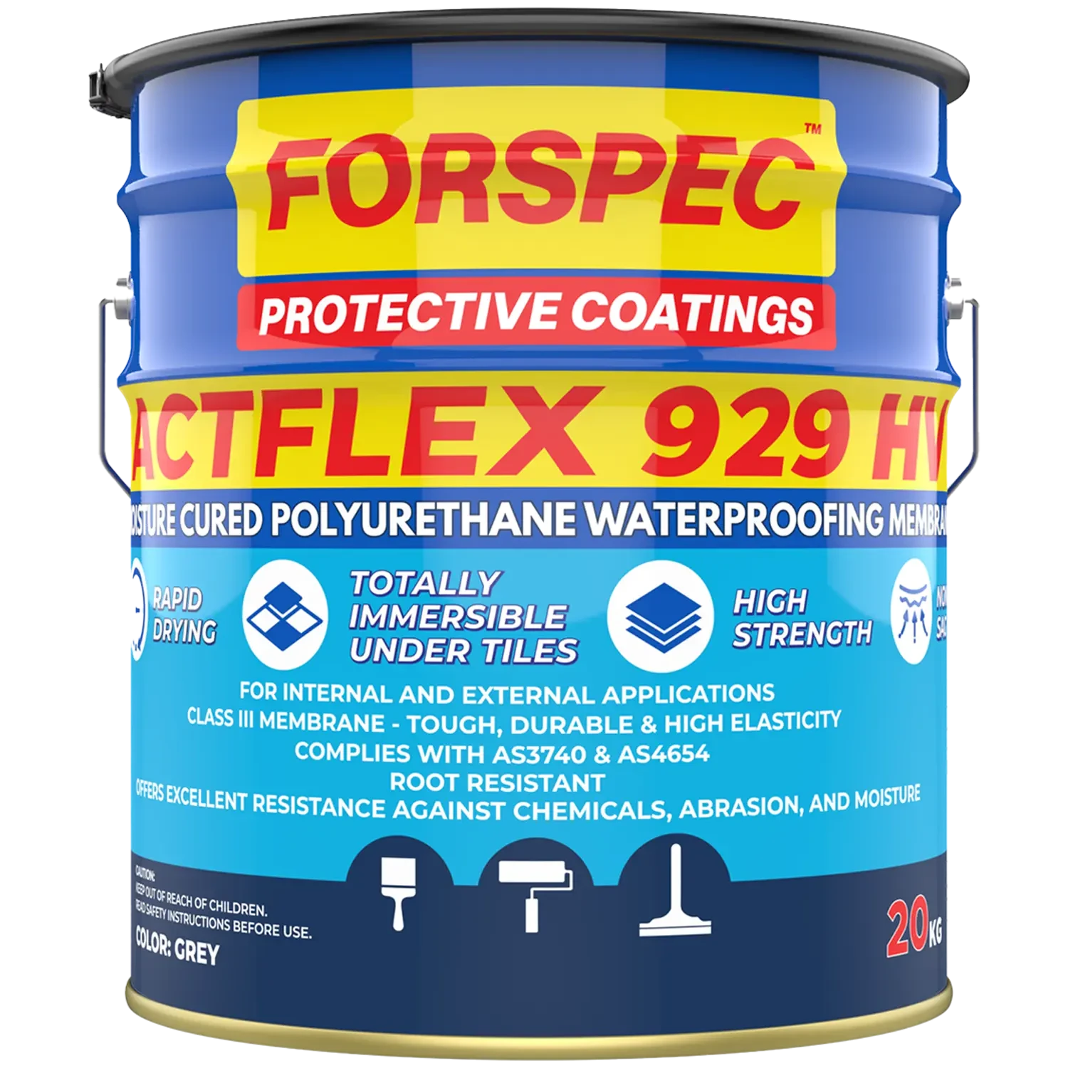 ACTFLEX 929 HV Moisture Cured Polyurethane | Forspec Protective ...