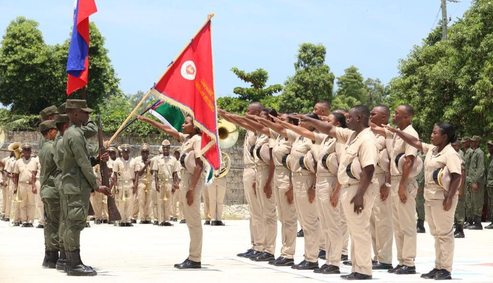 Haitian Army Restored Officially