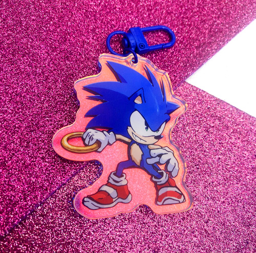 Sonic Keyring | fox leap!