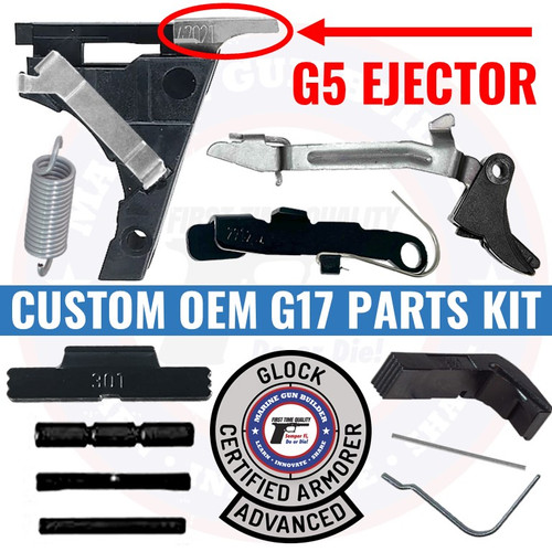 Glock 17 OEM Lower Parts Kit Gen 3 – Upgraded with Gen 5 (47021 ...