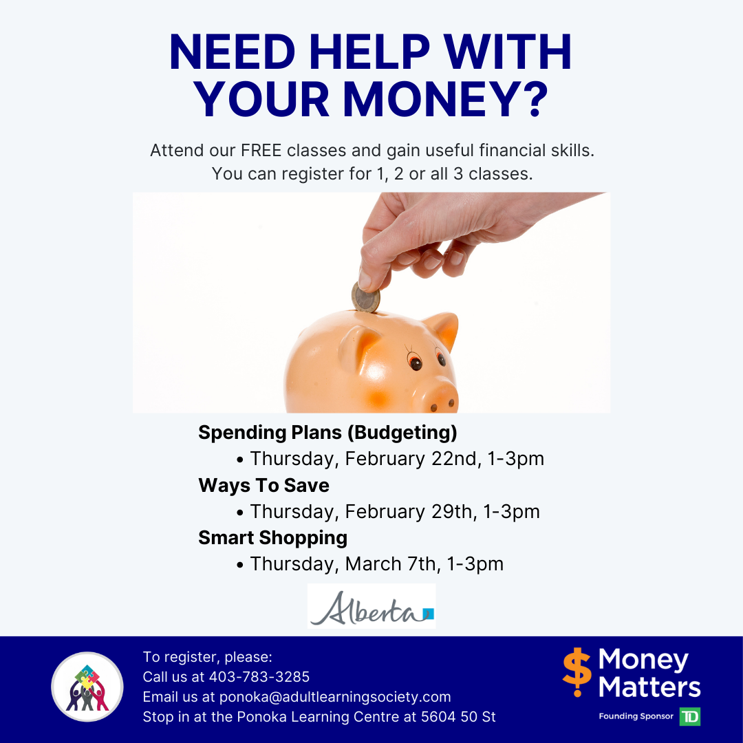 Save Your Money | Ponoka Rimbey ALC