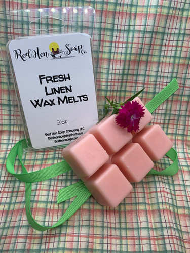 Fresh Linen Wax Melts | Red Hen Soap Company