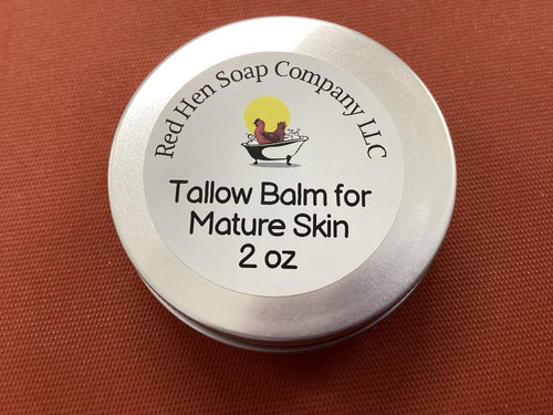 Tallow Balm for Mature Skin 2 oz. | Red Hen Soap Company