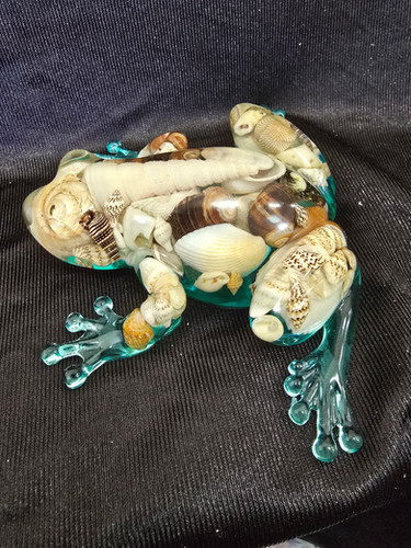 copy of 4" Frog 4/ Shells | Epoxy Maine