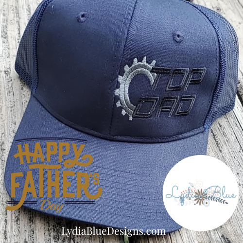 Top Dad Snapback Hat – Embroidered Gift for Father’s Day | Lydia Blue ...